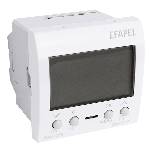 Interruptor Horário Digital 2 Circuitos 2 Módulos – Garmatel